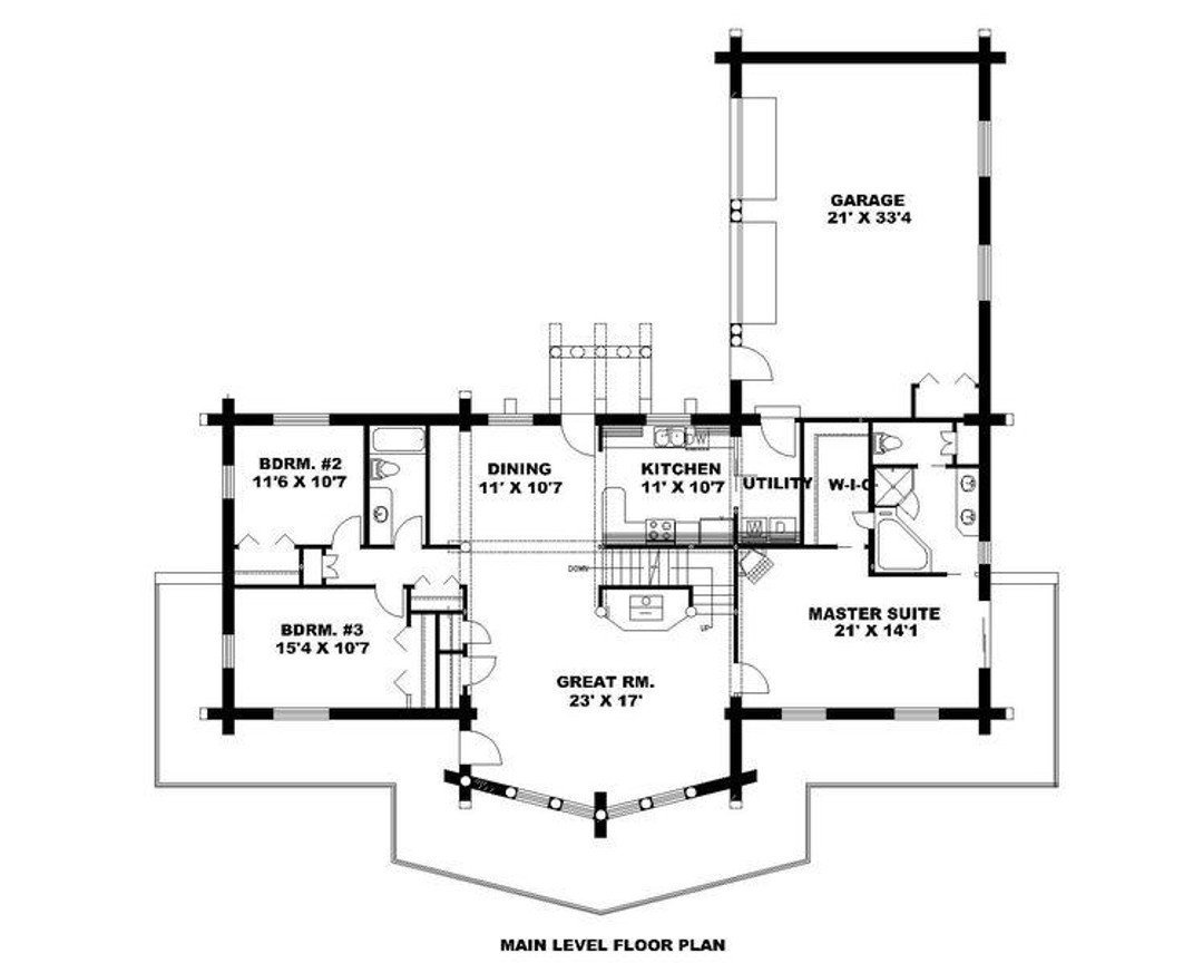 Home Plan: 001-1039 | Home Plan - Great House Design