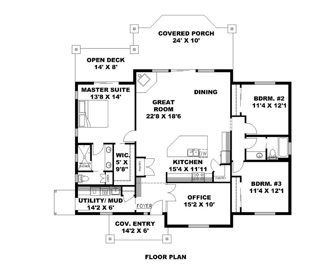 Home Plan: 001-3615 | Home Plan - Great House Design