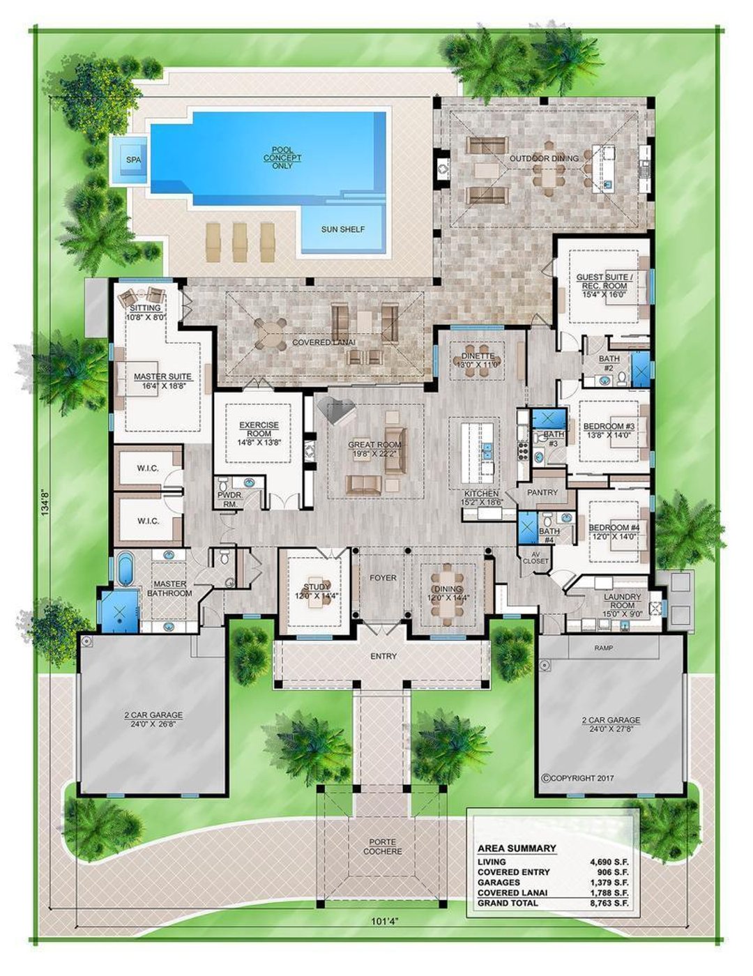 Home Plan: 009-4690 | Home Plan - Great House Design