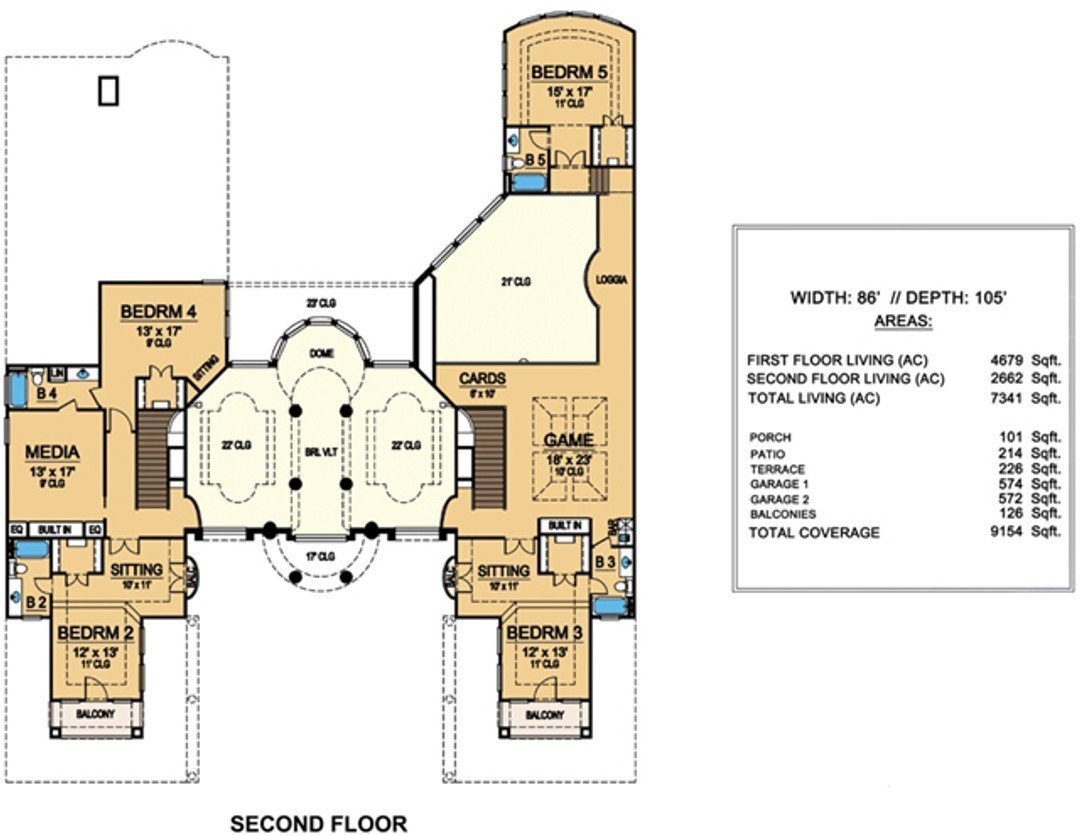 HPM Home Plans | Home Plan: 015-1153