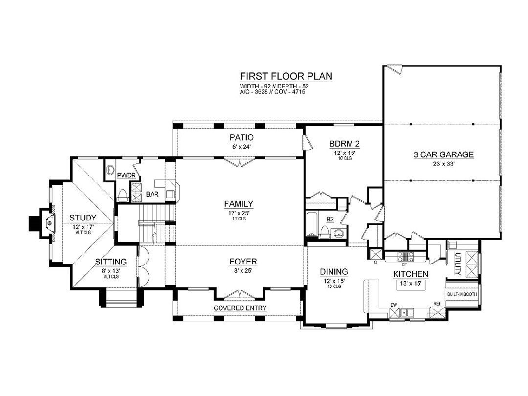 HPM Home Plans | Home Plan: 015-1255