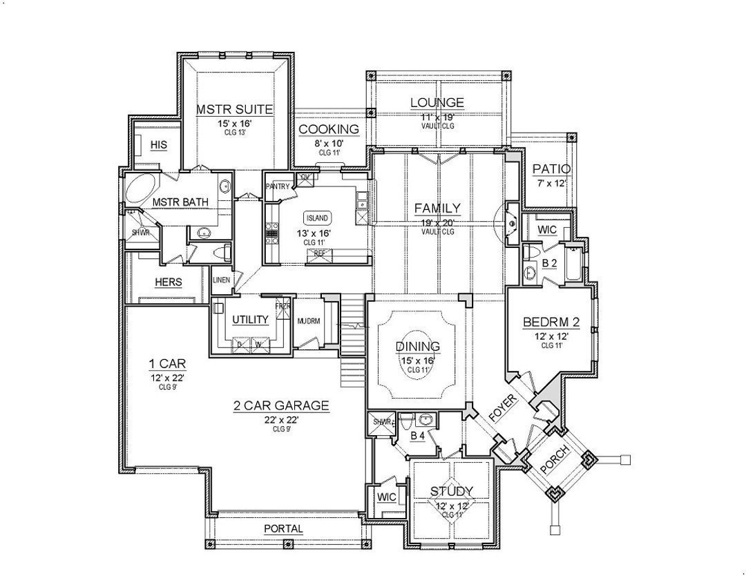 Home Plan: 015-1291 | Home Plan - Great House Design