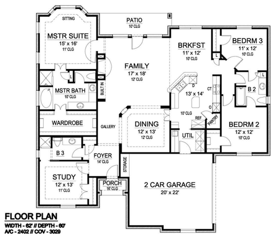 Home Plan: 015-754 | Home Plan - Buy Home Designs