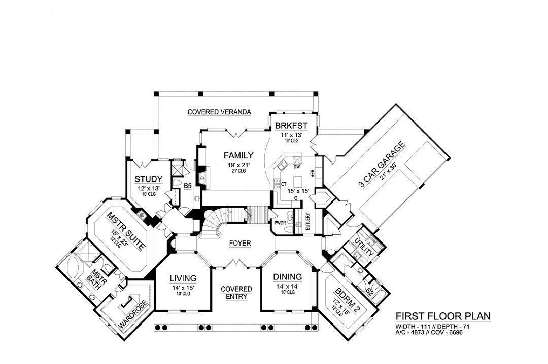HPM Home Plans | Home Plan: 015-758