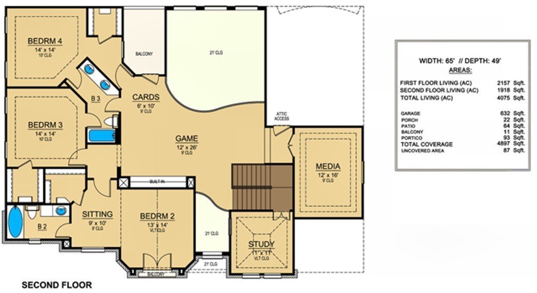 HPM Home Plans | Home Plan: 015-795