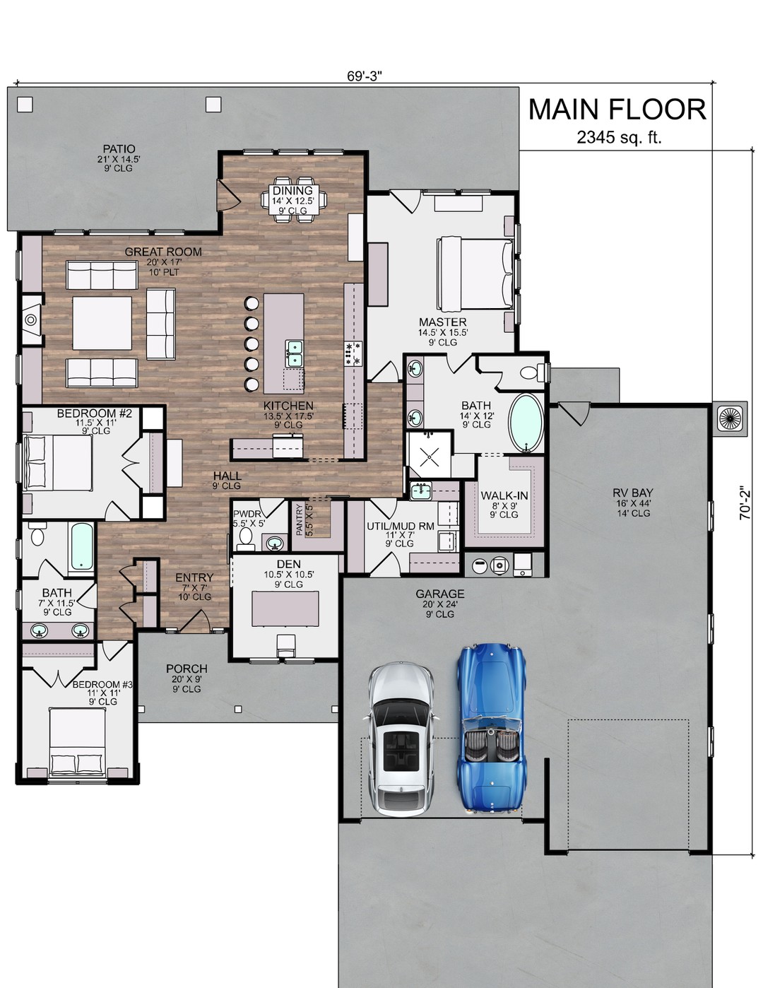 Home Plan: 203-10127 | Home Plan - Great House Design