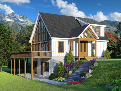 Waterfront House Plans & Blueprints | Great House Design