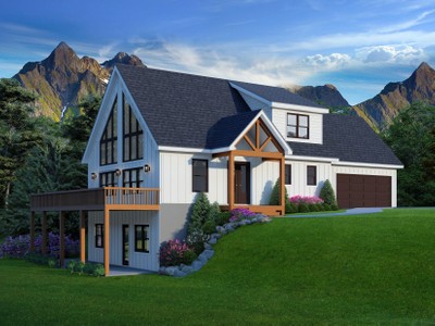 Mountain Lodge Plans